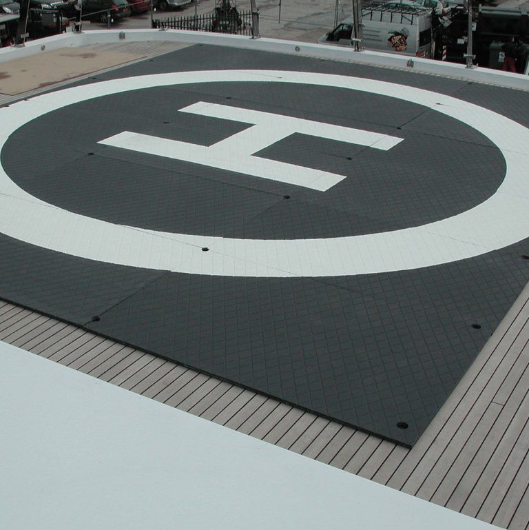 Bespoke Temporary Heliport Protective Matting - Heliport Supplies