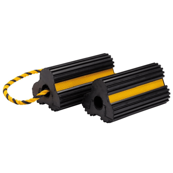 Helicopter Wheel Chocks (1 pair) - Heliport Supplies