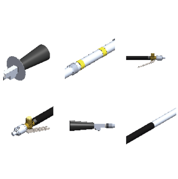 Extendable, Telescopic, Directional Firefighting Lance (10kg Applicator)