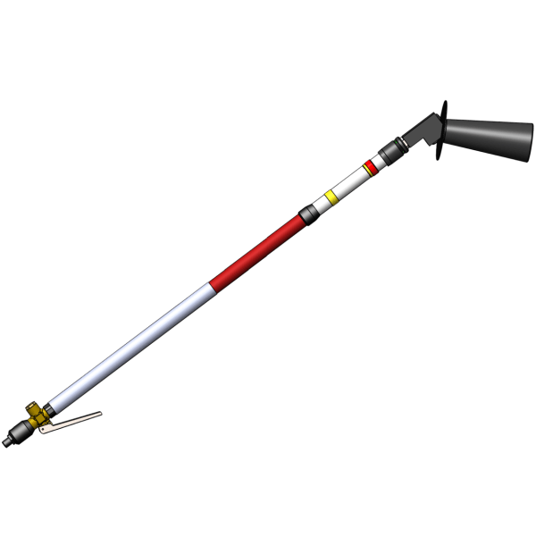 Extendable, Telescopic, Directional Firefighting Lance (10kg Applicator)