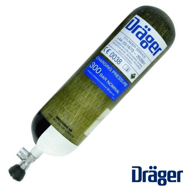 Dräger PSS3000 BA Set with 2 Dräger Composite Cylinders (9Lt 200 Bar ...