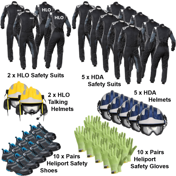 HLO/HDA Heliport PPE Bundle - Heliport Supplies