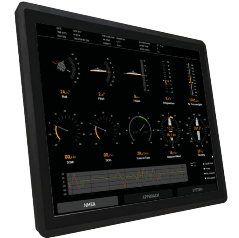 Touchscreen Heliport Monitoring System (HMS) Control Panel - Heliport ...