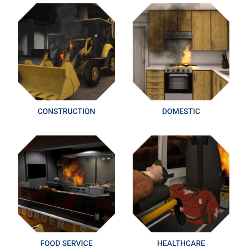 FLAIM VR Fire Safety Training System (Fire Extinguisher) - Heliport ...