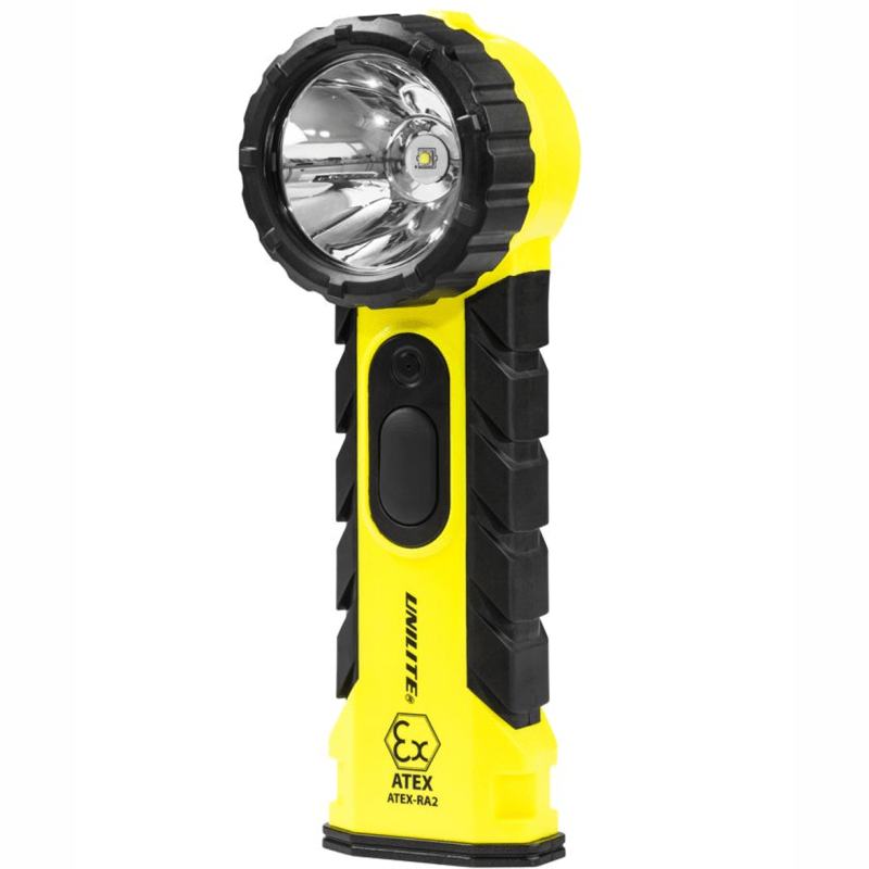 Unilite ATEX-RA2 Zone 0 LED Right Angle Torch (350 Lumen) - Heliport ...