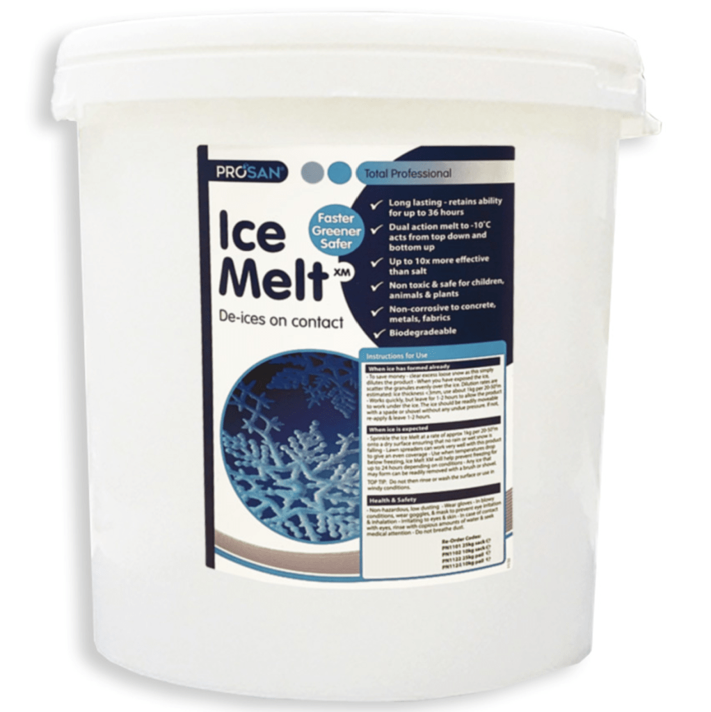 Ice Melt XM Rapid De-Icing Granules (10kg Resealable Bucket) - Heliport ...